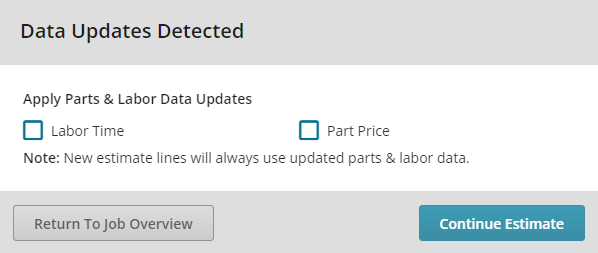 Data Updates Detected