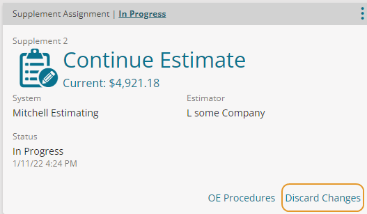 Cancel Repair Assignment or Appraisal Assignment