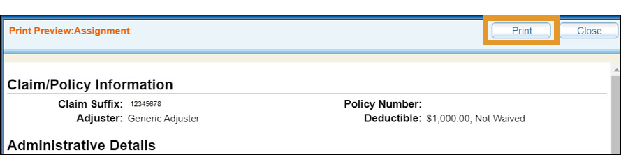 Printing Assignments